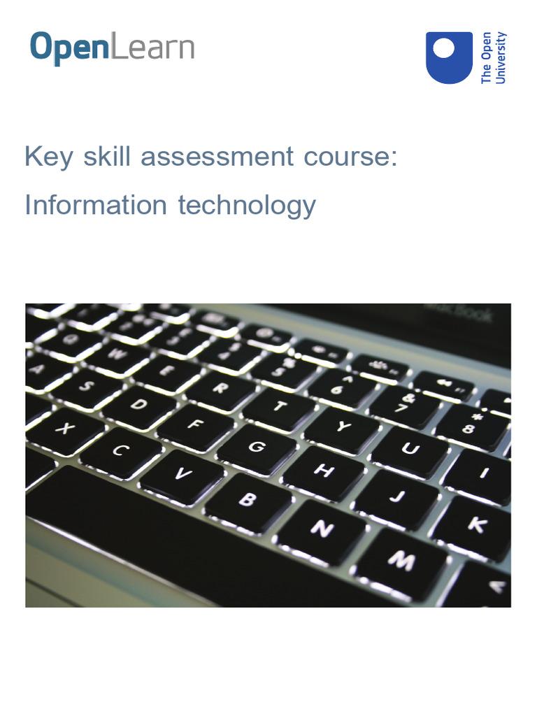 Key Skill Assessment Course Information Technology Printable | PDF ...