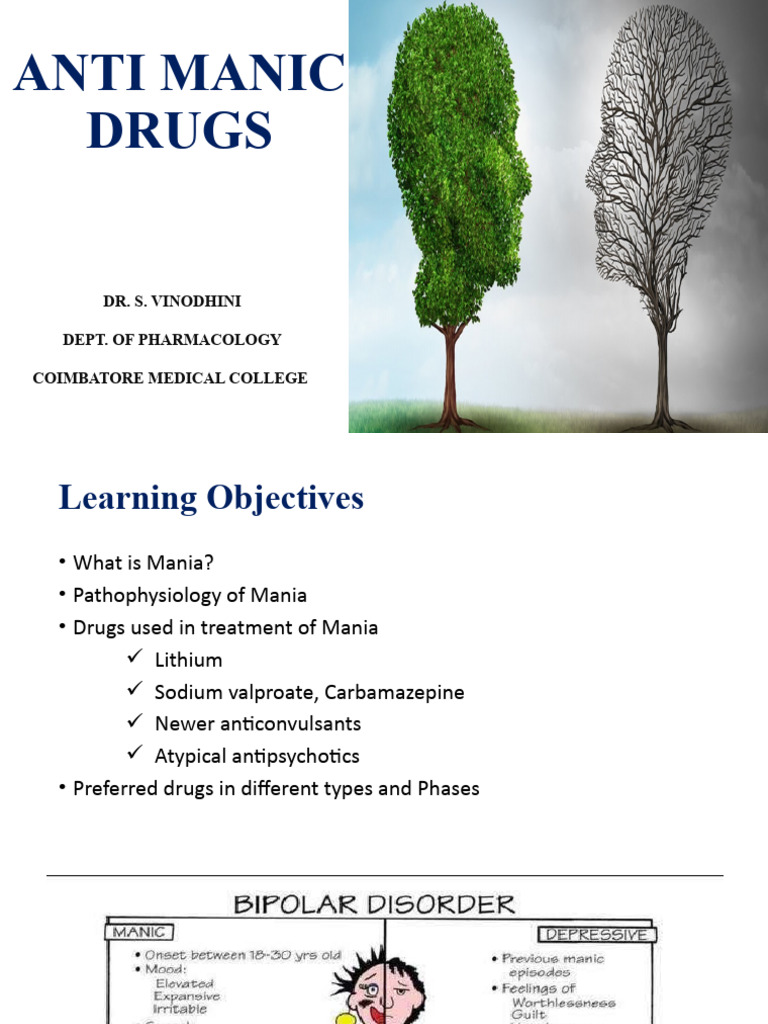 Anti Manic Drugs Mine | PDF