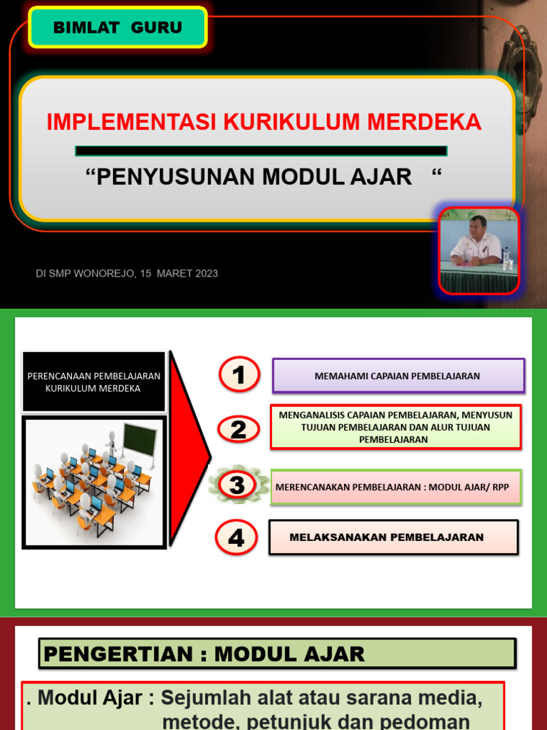 Merancang Modul Ajar | PDF