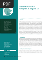 Top 5 Leukogram Patterns Explained | PDF | White Blood Cell | Lymphocyte