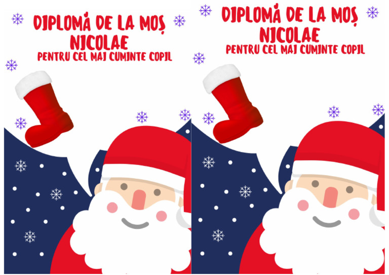 Diploma Mos Nicolae | PDF