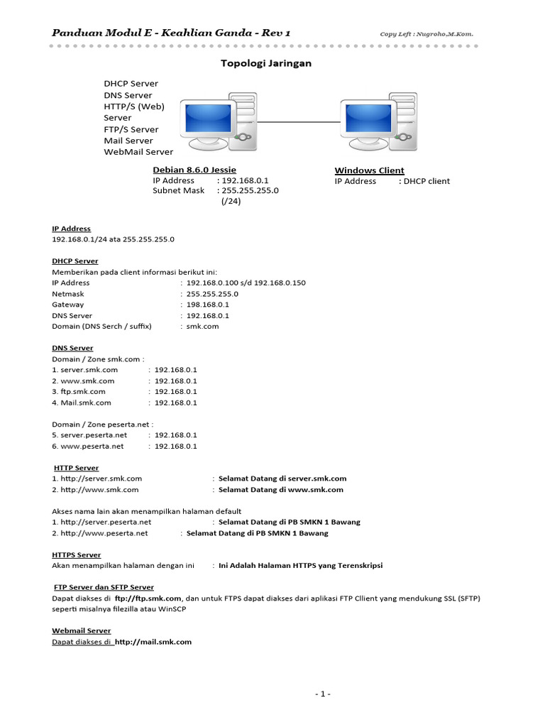 Panduan Praktikum Linux Program KG-Rev 1 | PDF
