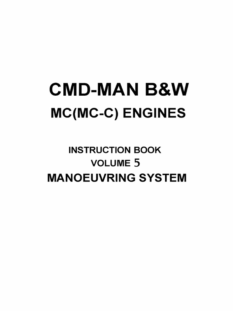 Volume 5-Manoeuvring System | PDF | Electrical Engineering | Design