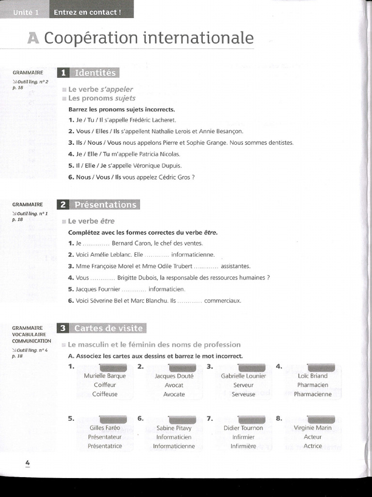 Objectif Express 1 Cahier | PDF