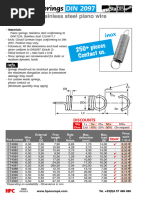 DIN 2095 | PDF | Wire | Engineering Tolerance