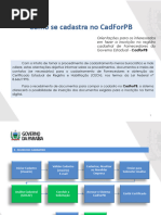 Manual PFN 2023 V4 | PDF | Fazer login