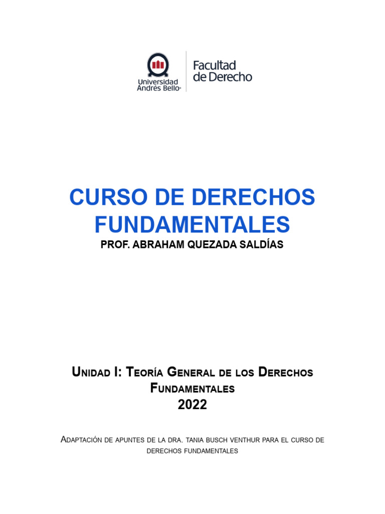 Teoría General de Los DDFF | PDF
