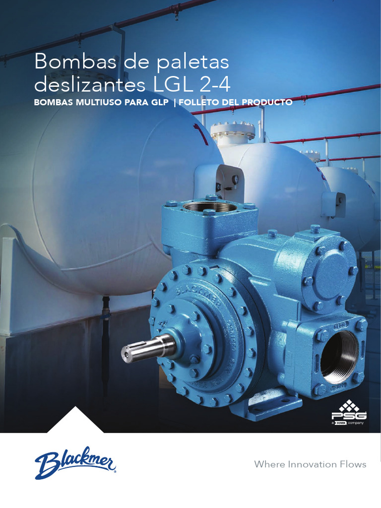 Blackmer LGL | PDF | Bomba | Ingeniería mecánica