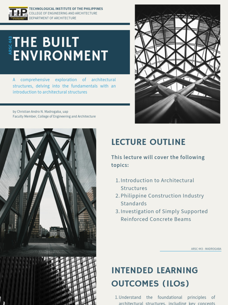 ARSC 443 - IM1.0. The Built Environment | PDF | Art | Technology ...