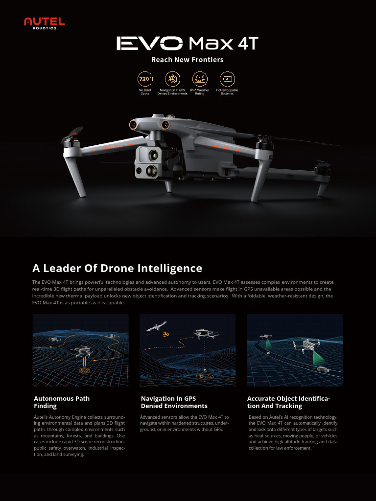 Evo Max 4T | PDF | Unmanned Aerial Vehicle | 4 G