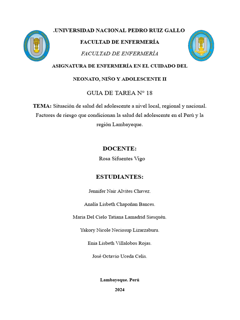 (Grupo 4 - Word) Guía 18 | PDF