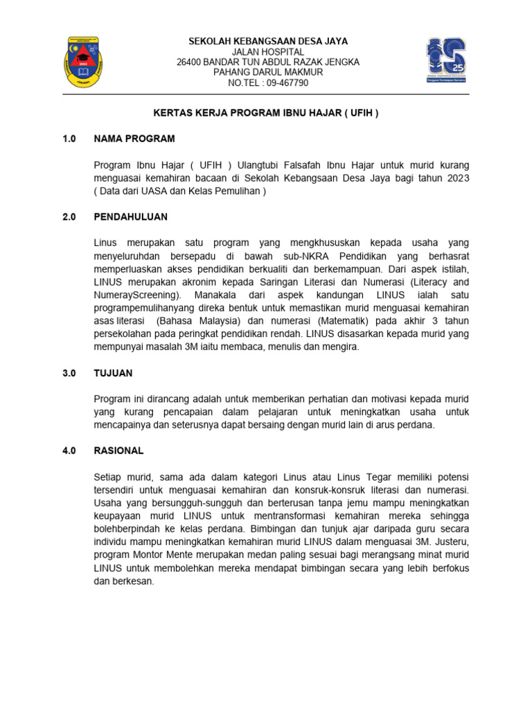 Kertas Kerja Mento Mentee | PDF