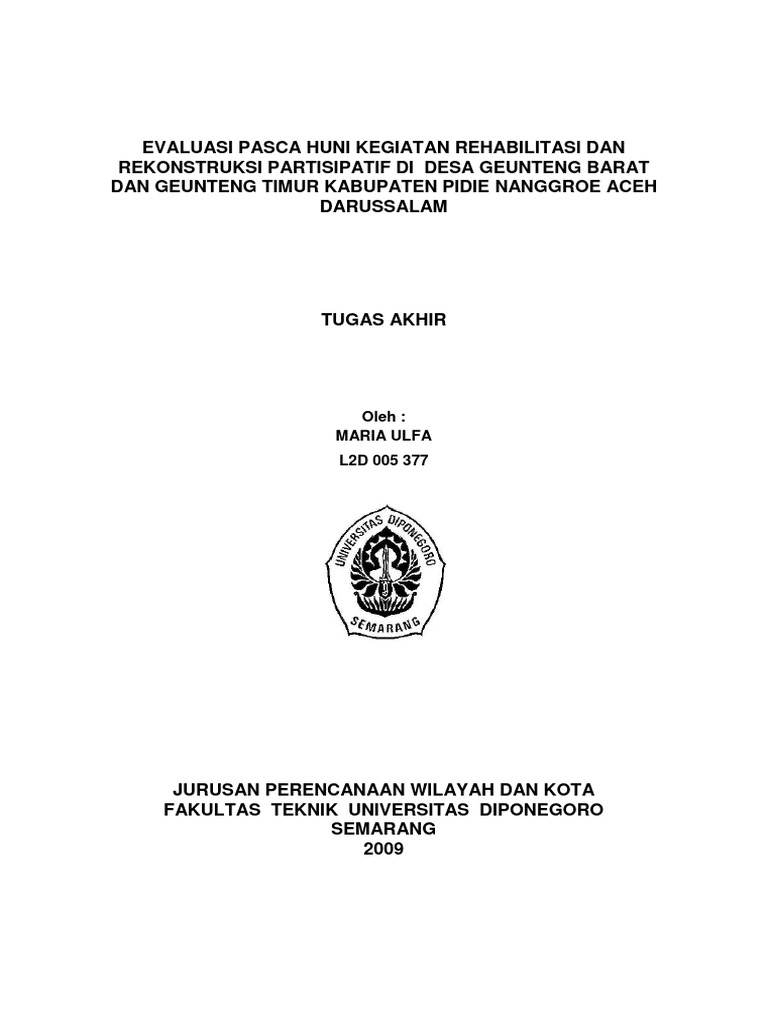 Maria Ulfa | PDF