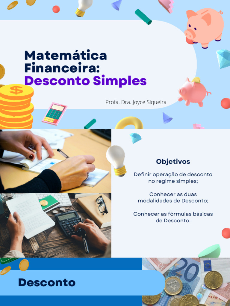 Aula 02 - Desconto Simples | PDF