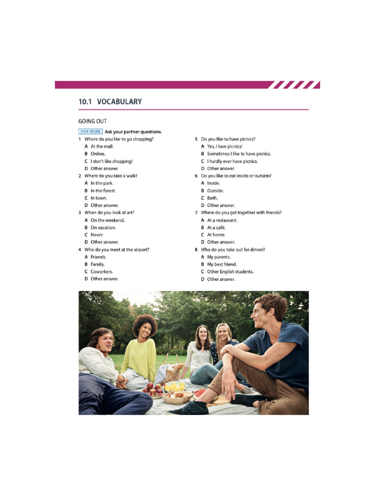 BUS 2.0 Level 1 Lesson Plan 10 Handout 1 | PDF