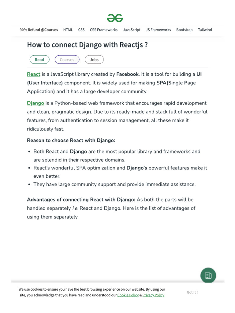 Integrating Django With React | PDF Integrating Django With React | PDF