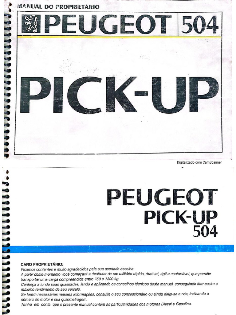 Manual Peugeot 504 PDF Free | PDF