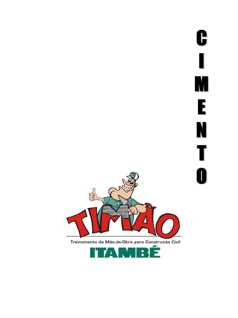 Apostila Cimento Itambé Pdf Cimento Concreto