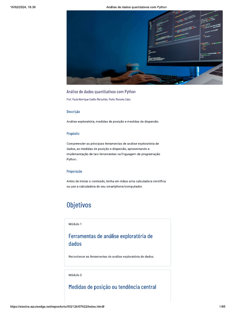 Programação Em Python Para Análise De Dados Pdf 