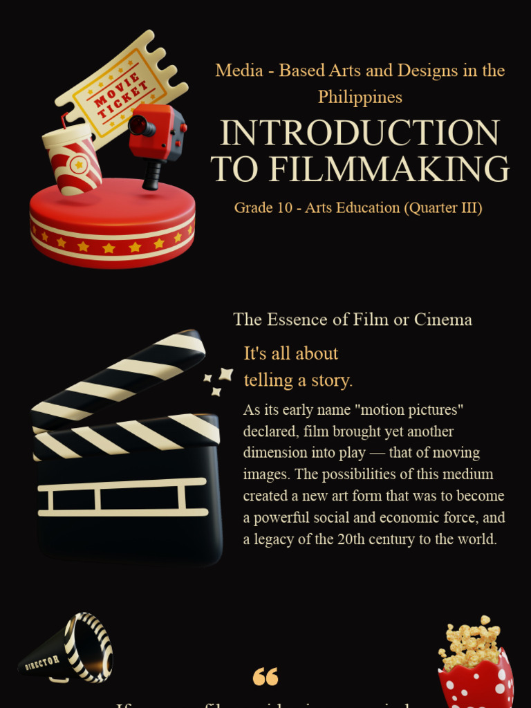 Film - Media-based Arts and Design in the Philippines | PDF