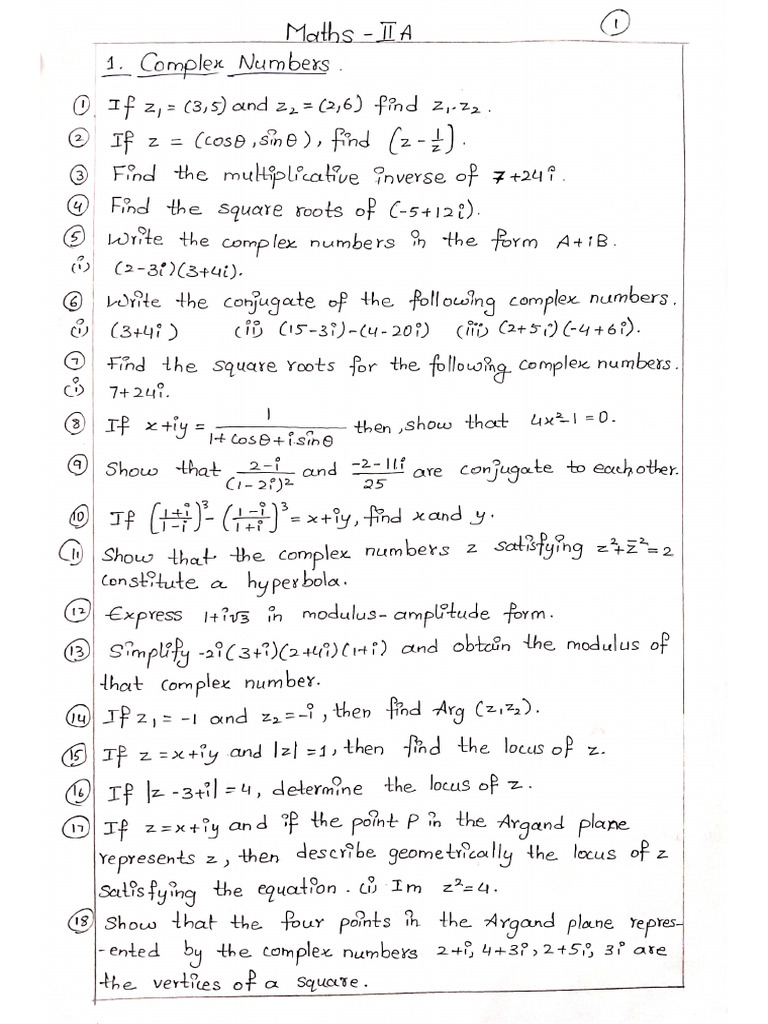 Maths Lla (2023-2024) | PDF