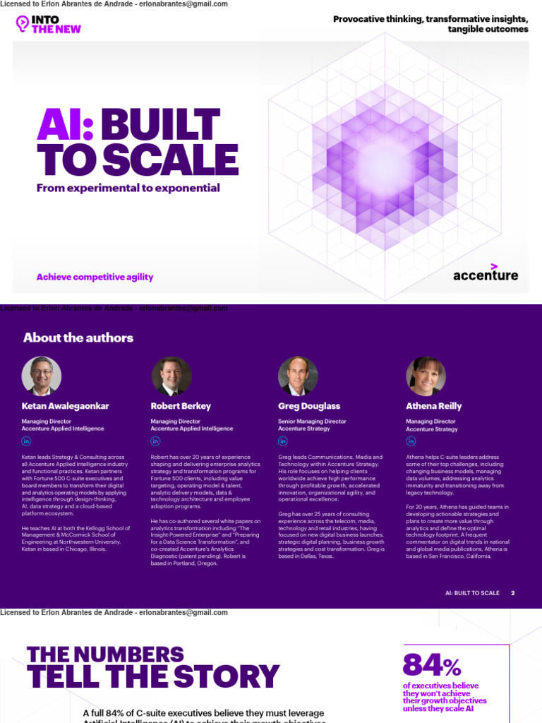 Accenture Built To Scale Report | PDF