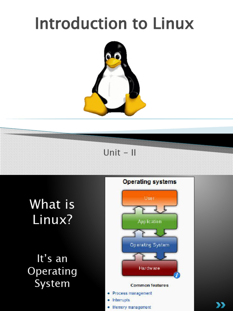 Unit II | PDF | Linux | File System