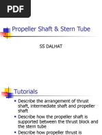 Stern Tube and Propeller Systems Overview | PDF | Propeller | Ships