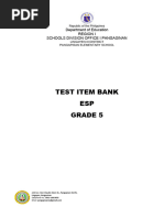 GR 5 Performance Task 1 Quarter 1 | PDF | Philippines