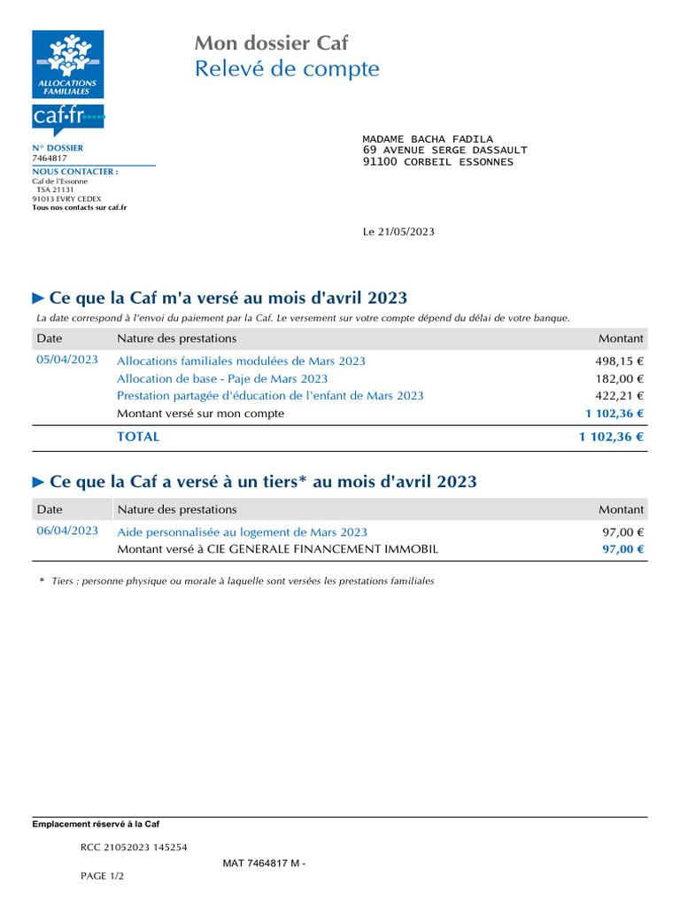 Cnaf | PDF
