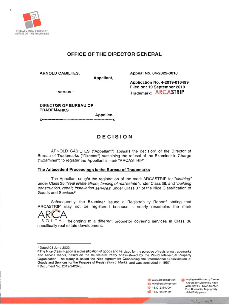 AP BOT 04-2022-0010 Decision | PDF