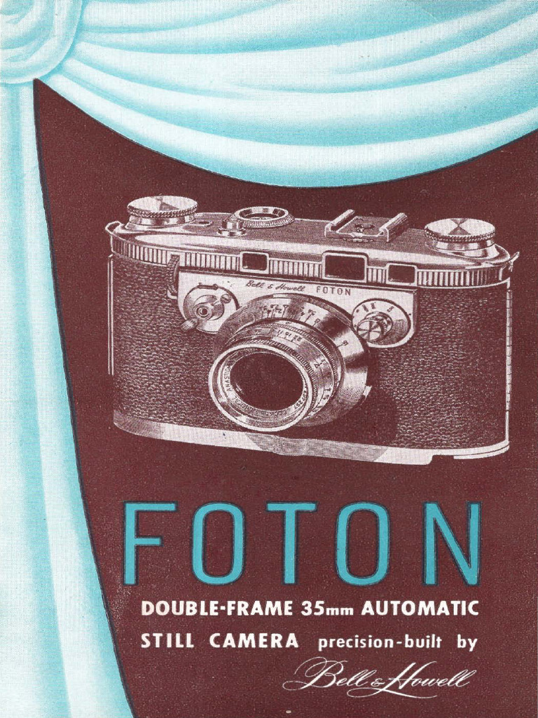 Bell Howell Foton | Download Free PDF | Shutter (Photography) | Camera
