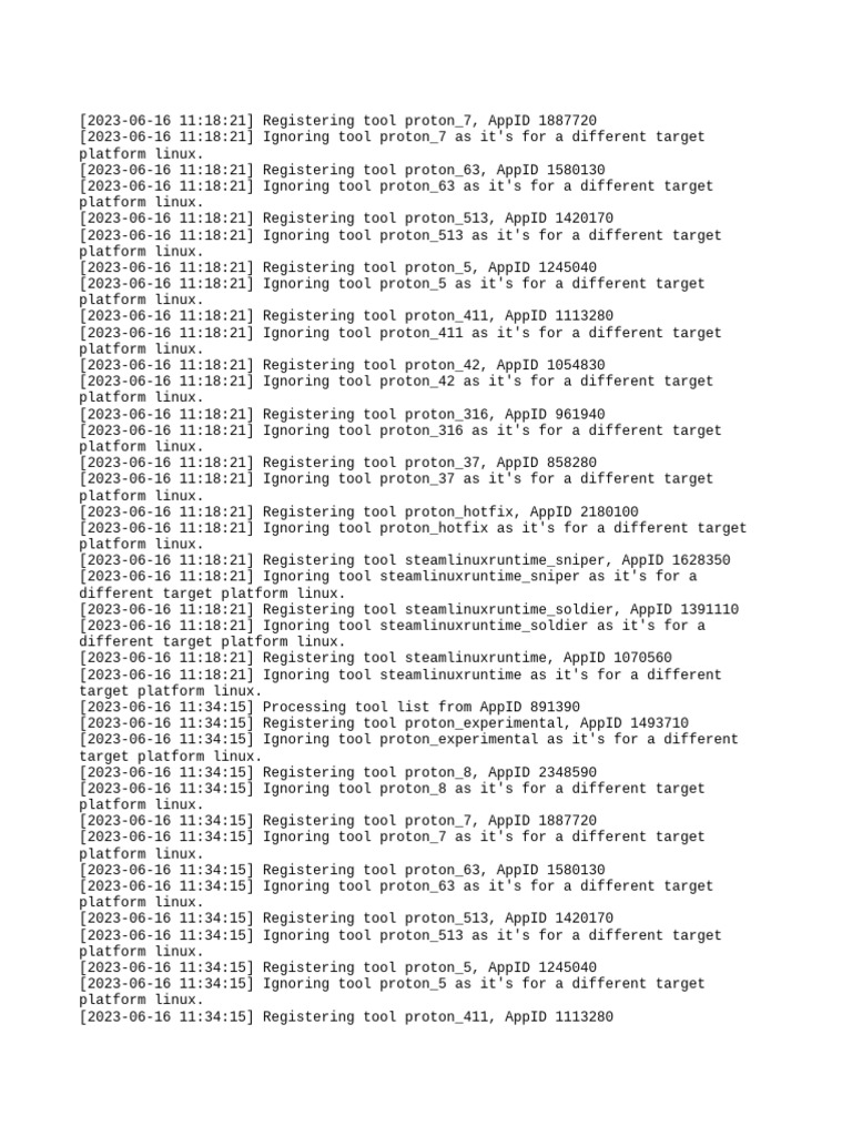 Compat Log | PDF Compat Log | PDF