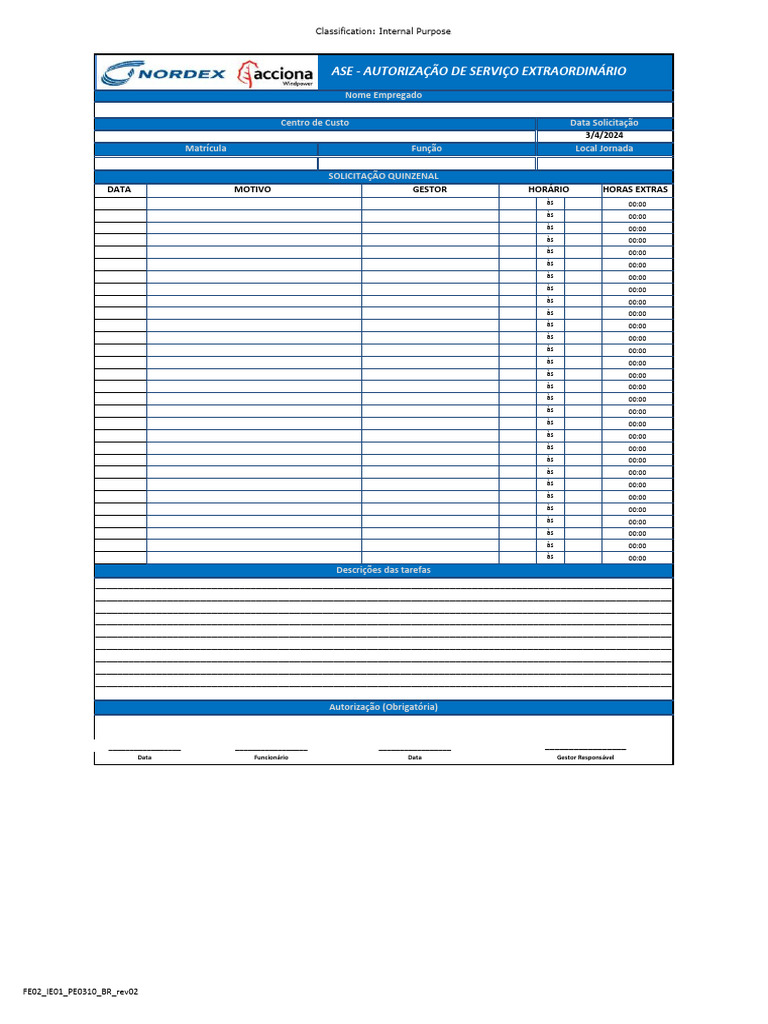 Formulario ASE | PDF