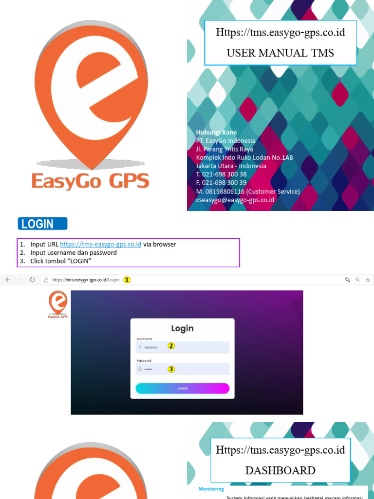 Manual Book TMS GPS | PDF | Komputer