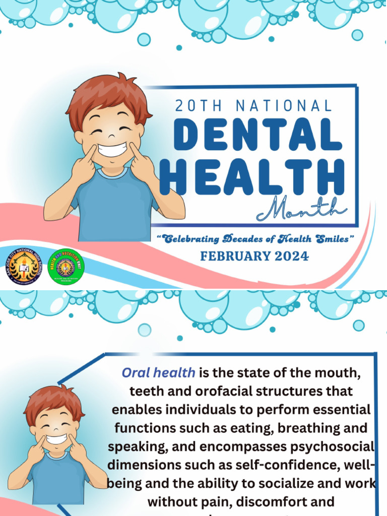 20th National Dental Health Month | PDF