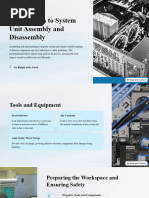 Introduction To PC Assembly and Disassembly | PDF | Personal Computers | Computer Data Storage