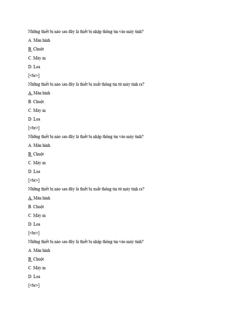 Question Template | PDF