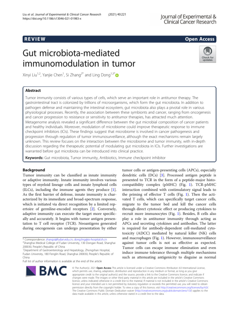 Gut Microbiota-Mediated | PDF | Science & Mathematics