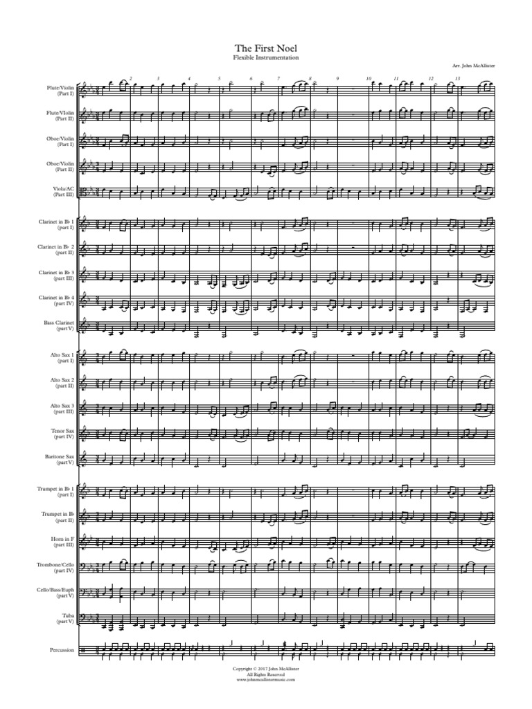 First Noel Adaptable | PDF