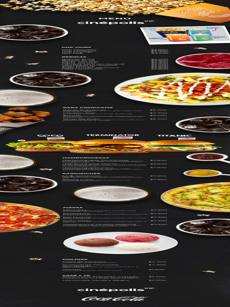 Menu Premium Class | PDF