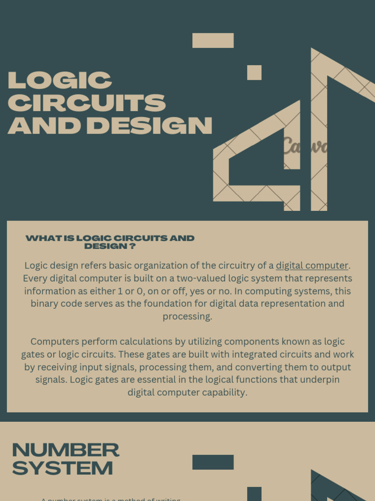 Logic Circuits and Design | PDF | Subtraction | Logic Gate