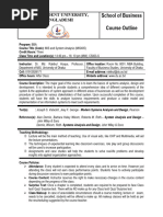 NSU BBA Course Map and Requirements | PDF | Economics | Business
