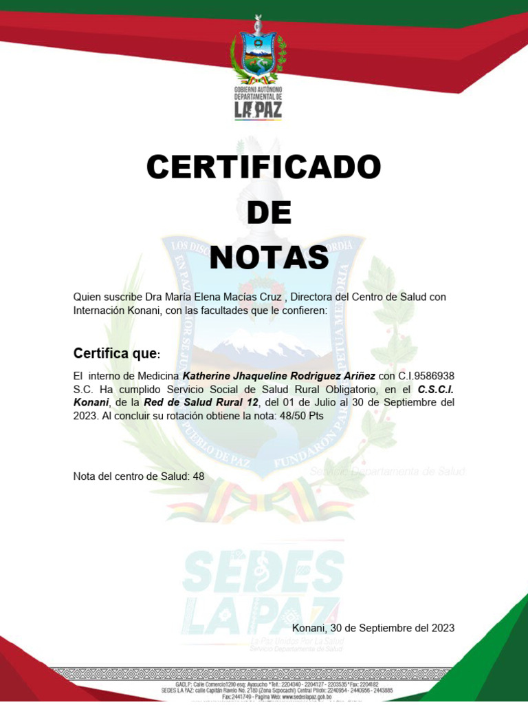 Certifica Dos | PDF