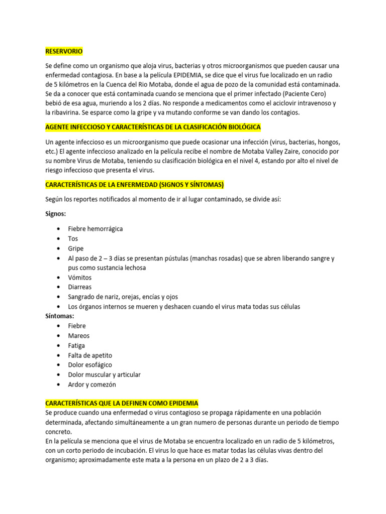 Virus de Motaba: Epidemia y Contención | PDF | Virus | Infección