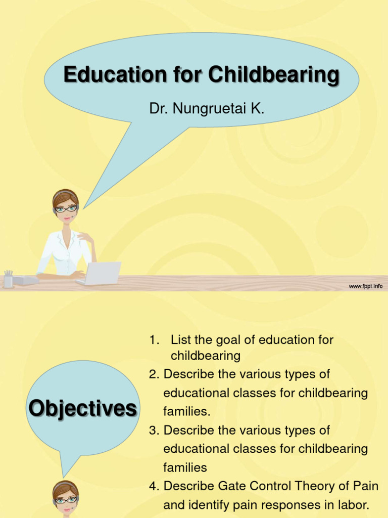4 2 2a Educational Childbirth Preparation Pdf Pregnancy Pain