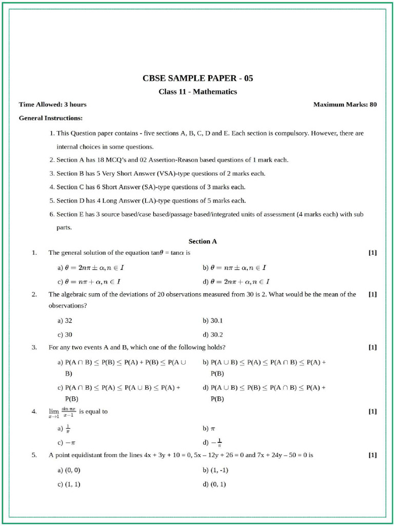 11 Selfstudy Set5 | PDF
