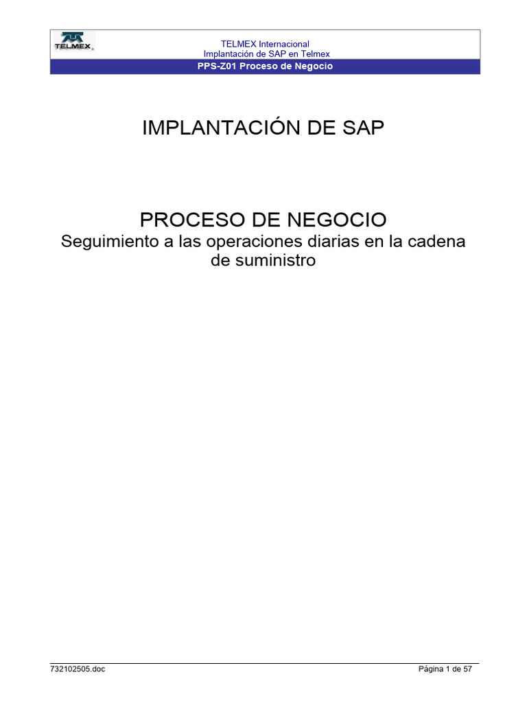 PPS-Z01 Guia de Operacion Telmex Argentina - MMPSIM | PDF