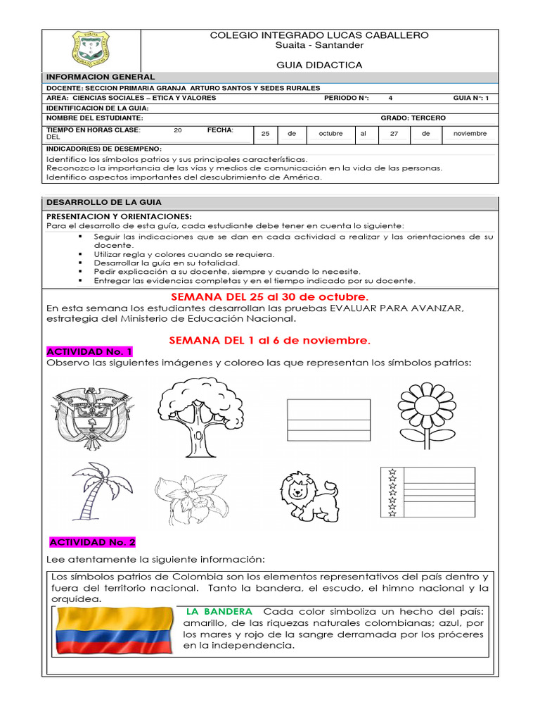 Cuarto Periodo Sociales | PDF