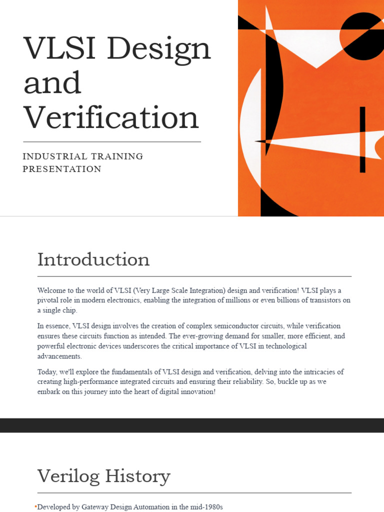 VLSI Design and Verification | Download Free PDF | Electronic Design Automation | Digital ...